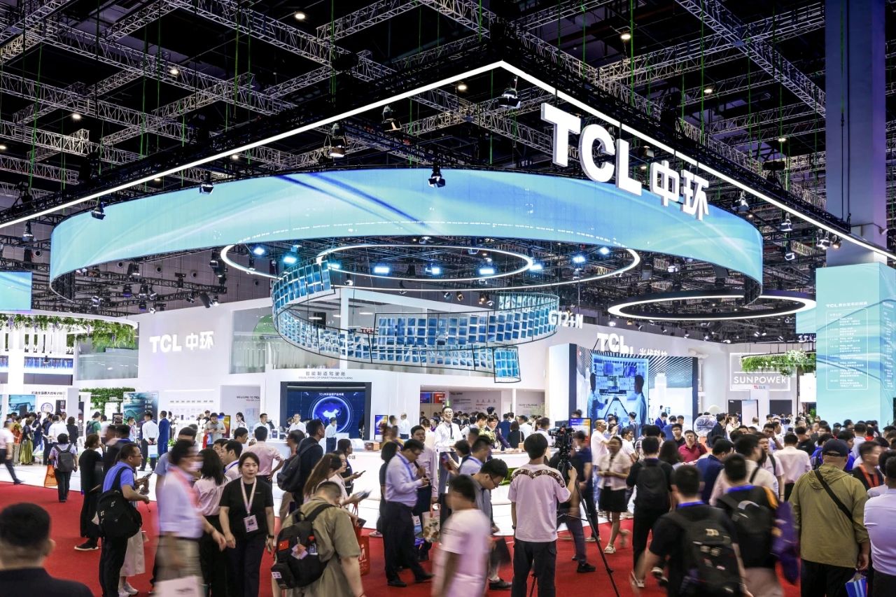TCL中环璀璨亮相2025上海SNEC展会 以创新科技引领光伏未来-索比光伏网
